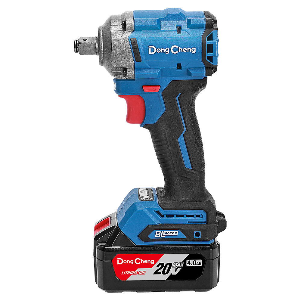 Аккумуляторный гайковерт DongCheng DCPB358 (TYPE EM) 20 В, 358 Нм, 2 ...